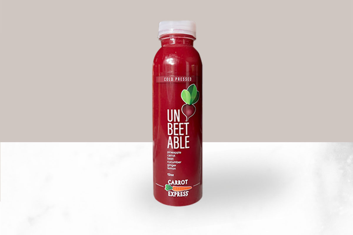 Unbeetable Cold Pressed Juice - Carrot Express - Healthy Food