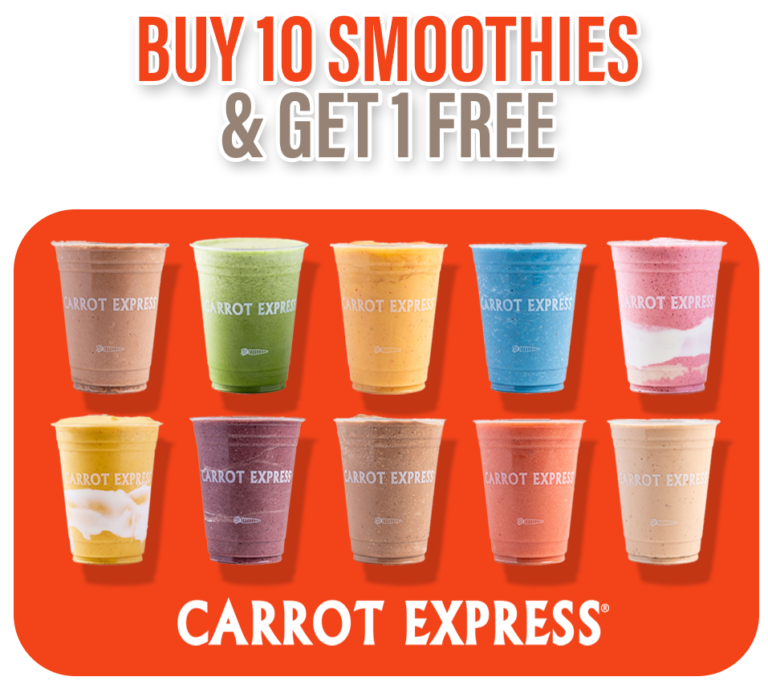 Punch Card | Carrot - enjoy real food